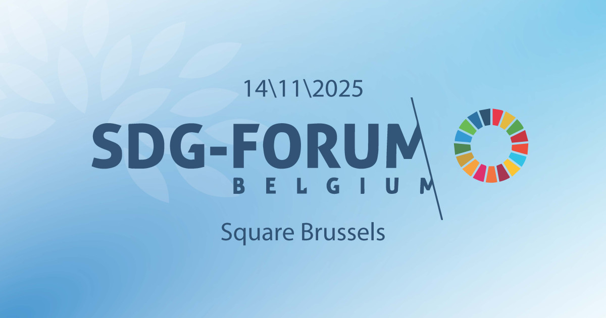 SDG-Forum 2025 - 14 november in Brussel - Inschrijvingen geopend | FIDO